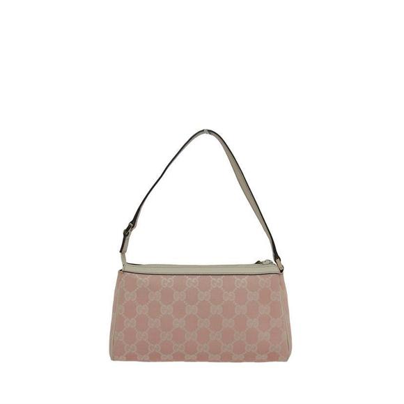Gucci | Bags | Gucci Gg Accessory Pink Canvas Pouch | Poshmark